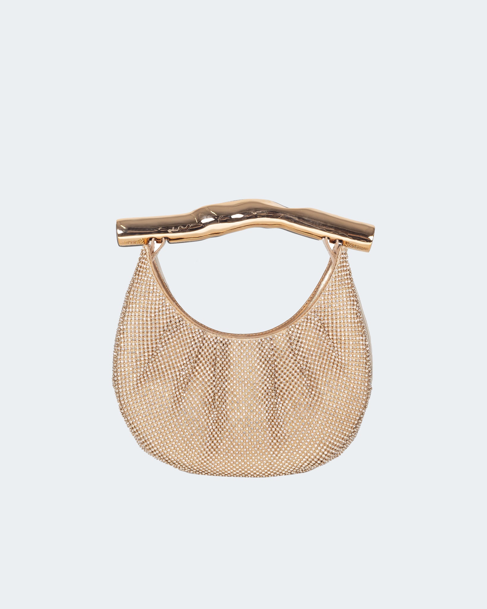 Crystal Smashed Handle Hobo – Puppets and Puppets