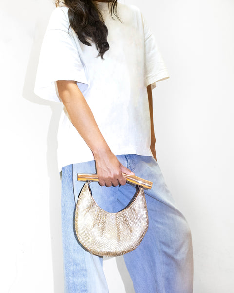 Crystal Smashed Handle Hobo – Puppets and Puppets